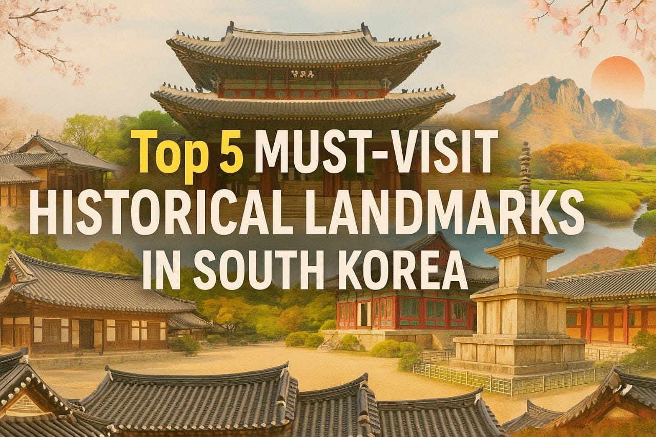Korean historical places and landmarks: Uncover Korea’s History and ...
